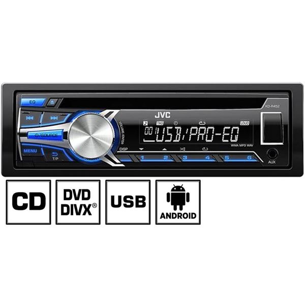 Autoradio JVC KD-R452 - Feu Vert