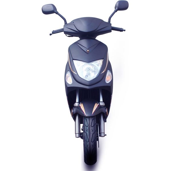 Scooter thermique 50 cm³ 4T GTR50 noir mat Eurocka. - Feu Vert Scooter thermique 50 cm³ 4T GTR50 noir mat Eurocka. - Feu Vert