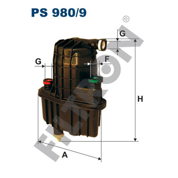 Filtre à gasoil Filtron PS980/9 - Feu Vert