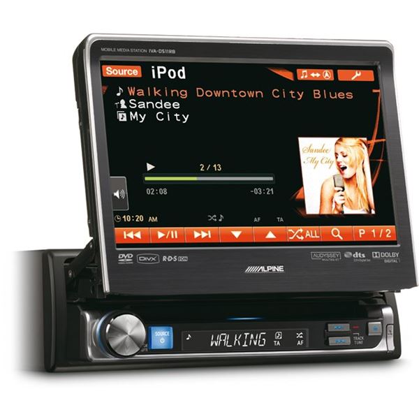 Autoradio multimédia Alpine IVA-D511R - Feu Vert